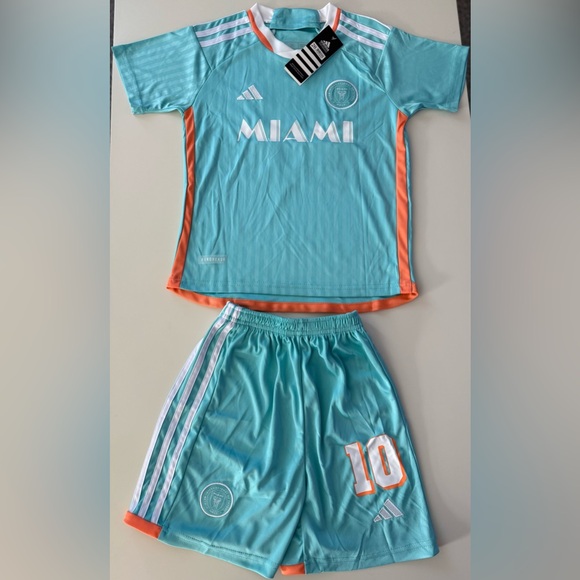 adidas | Shirts | New 225 Inter Miami Third Kit Kids Size | Poshmark